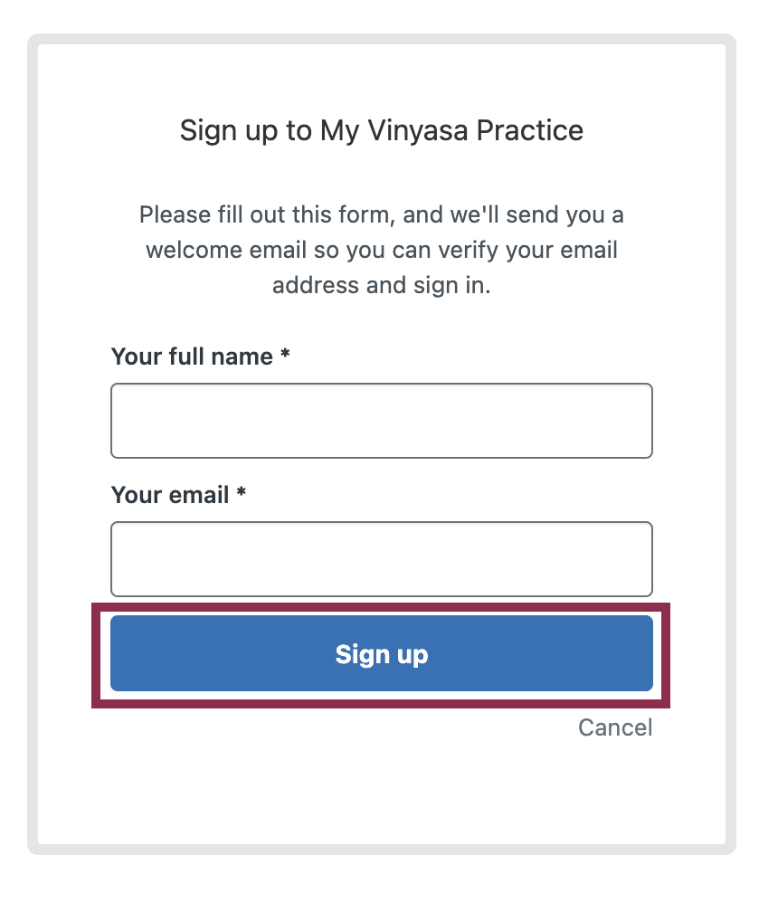 MVP Help Center | Login Issues – My Vinyasa Practice