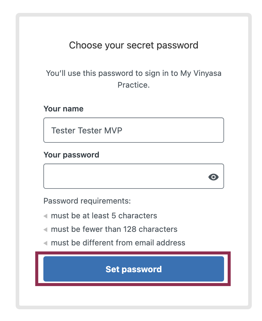 MVP Help Center | Login Issues – My Vinyasa Practice
