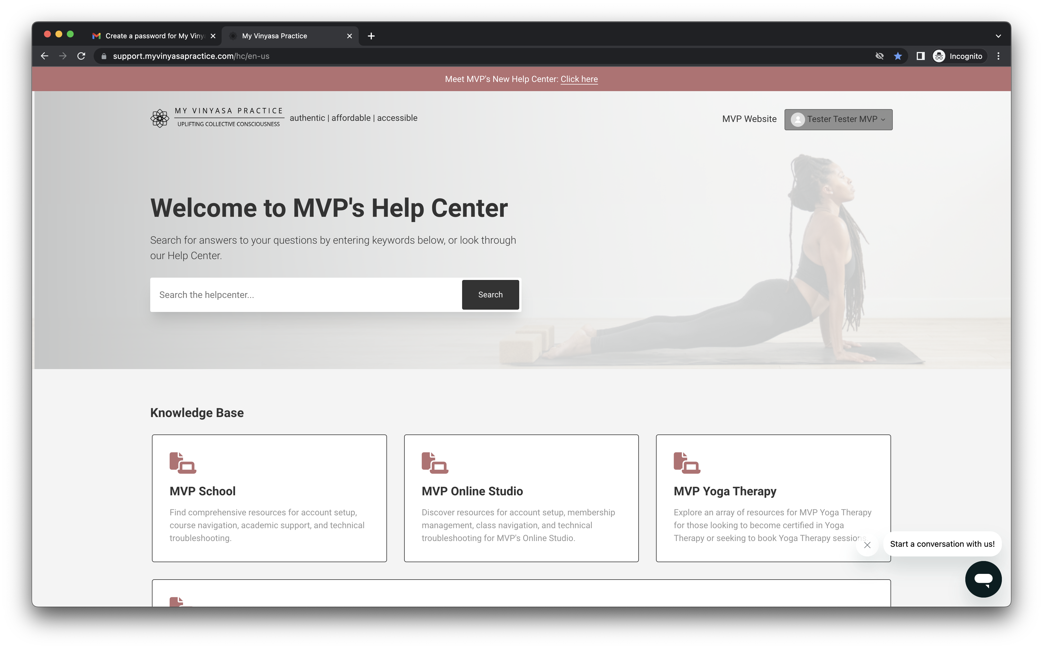 MVP Help Center | Login Issues – My Vinyasa Practice
